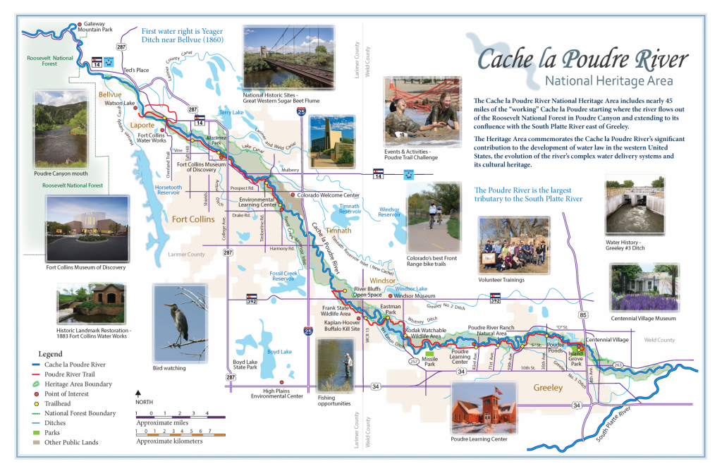 CALA Map | Cache la Poudre River National Heritage Area