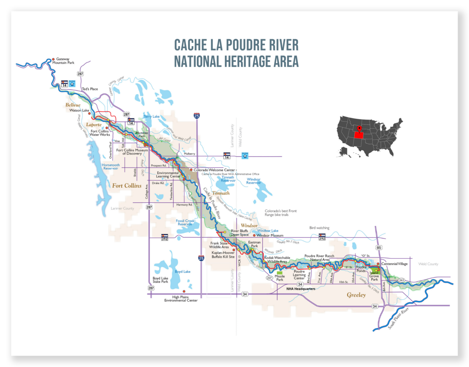 Cache la Poudre River National Heritage Area | Home