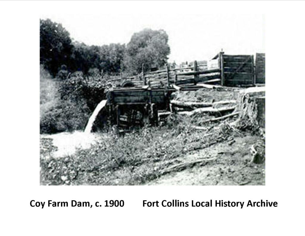 Coy Diversion Structure | Cache la Poudre River National Heritage Area